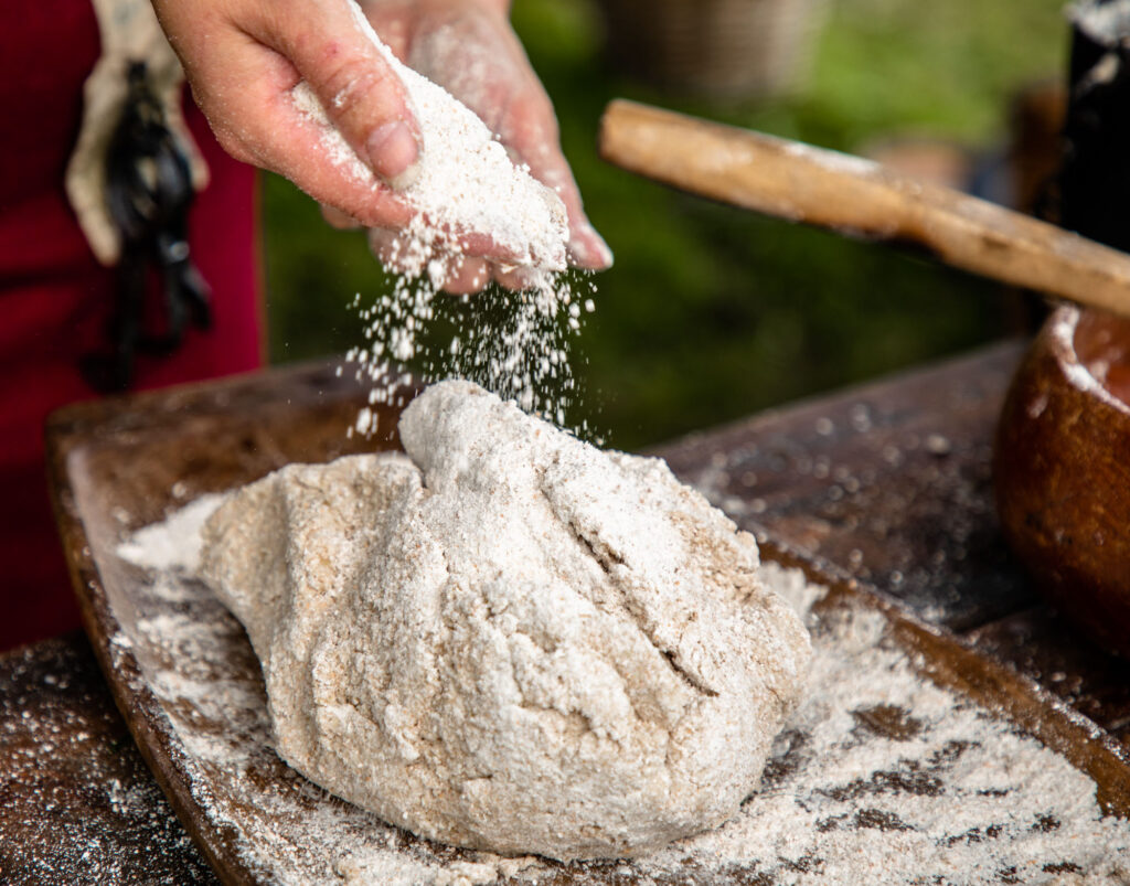 Making Early Medieval Flat Bread - Vikings of Middle England Blog